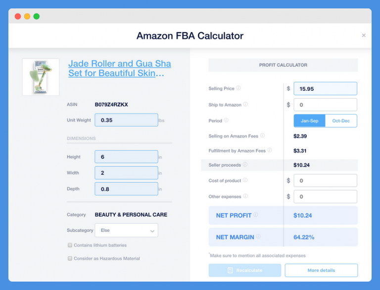 Best Free Amazon FBA Calculator Extensions 2025