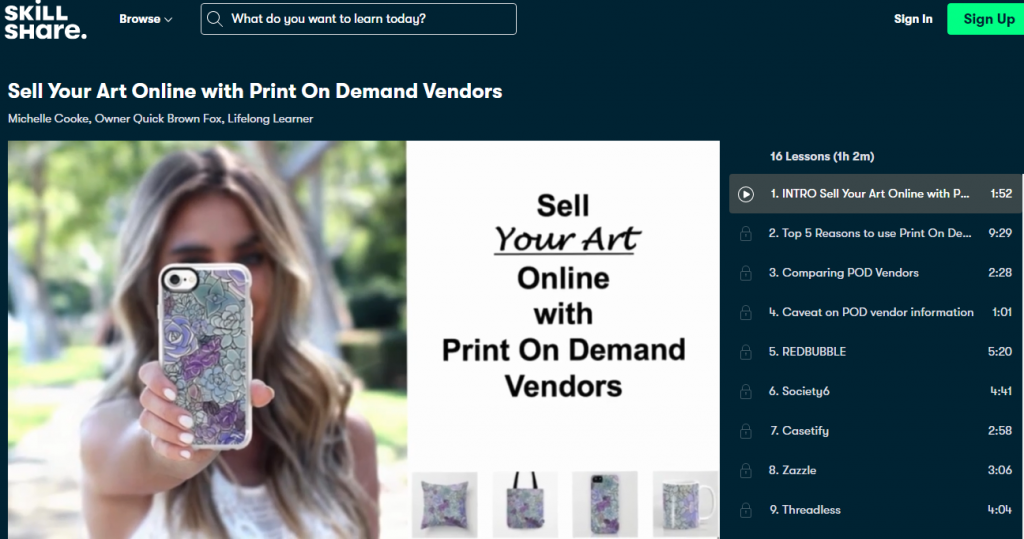 10 Best Print On Demand Courses