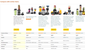 How To Compare Products On Amazon?